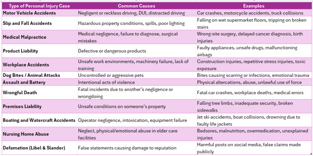 What Is a Personal Injury Lawsuit Definition?